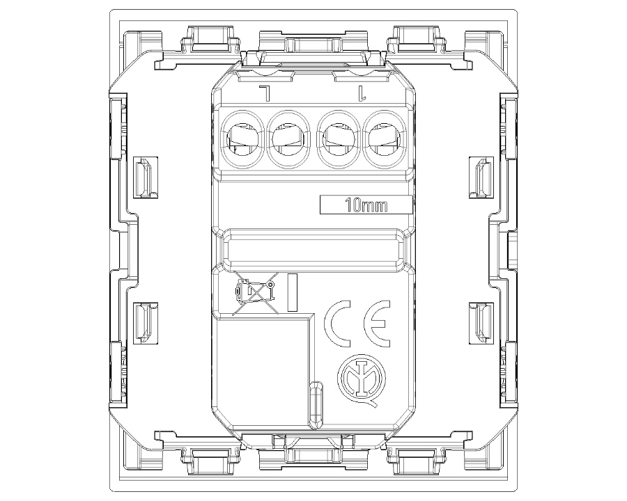 Interruptor VIMAR LINEA 30000.2B/C/G