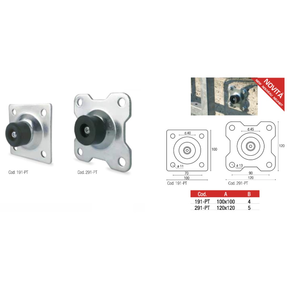 Oscilación para Portón Automático Modular