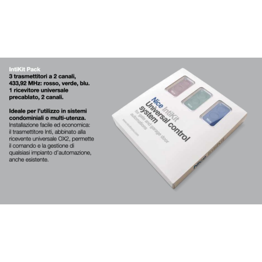 Nice IntiKit - Mandos a distancia y Receptor - Mejor Precio